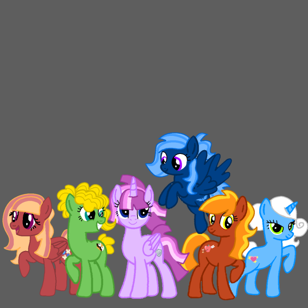 my mane 6 - ibisPaint