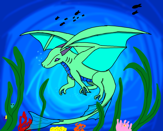 Sea dragon - ibisPaint