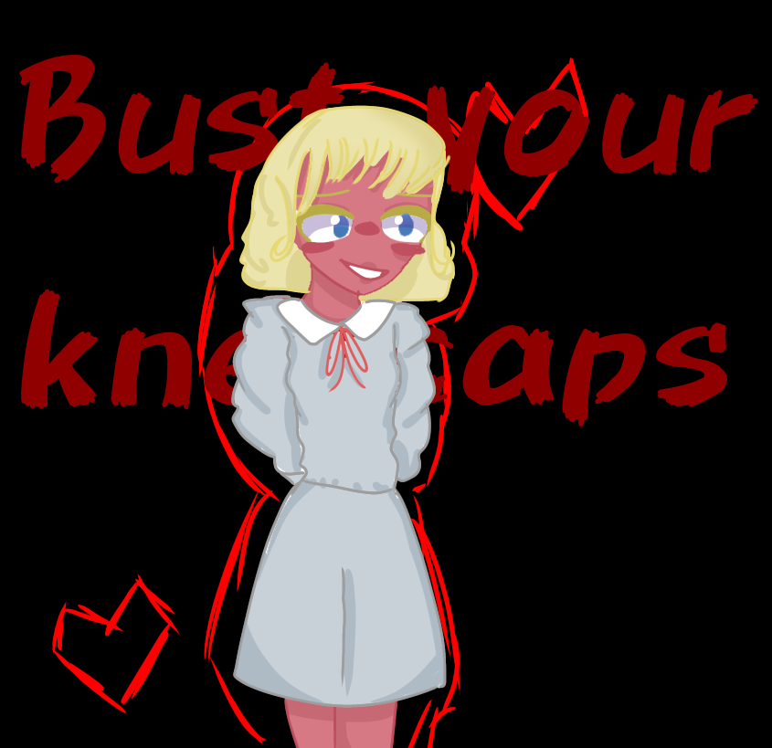 Bust your kneecaps - ibisPaint