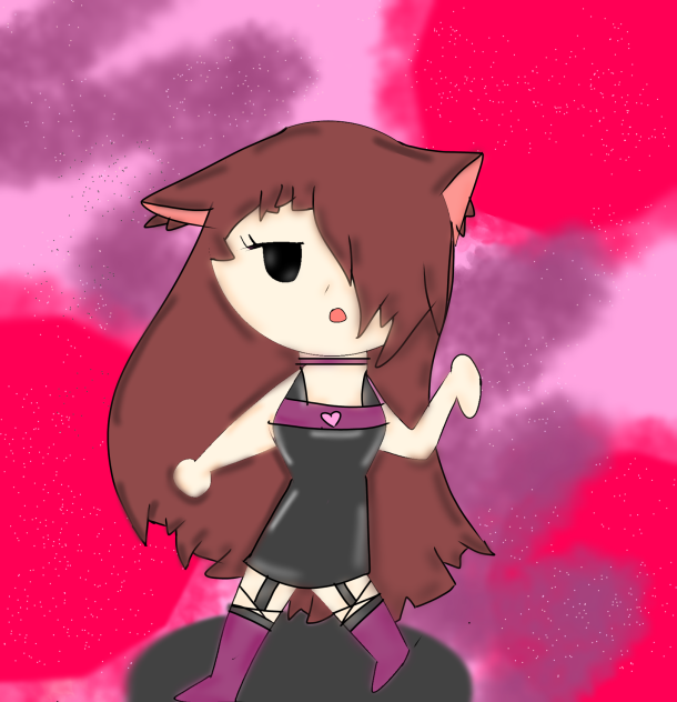 A boring cat girl - ibisPaint