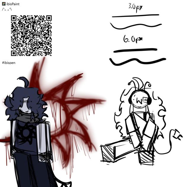 Random brush I made - ibisPaint