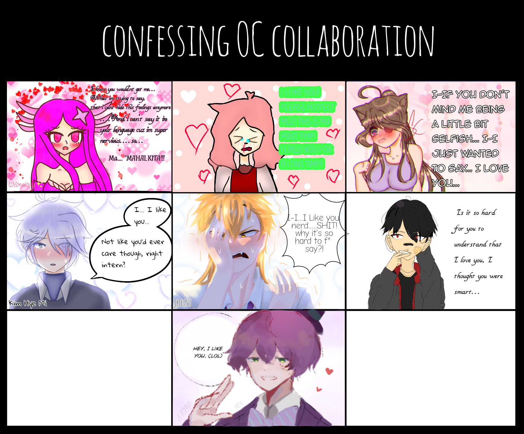 confession oc collab - ibisPaint