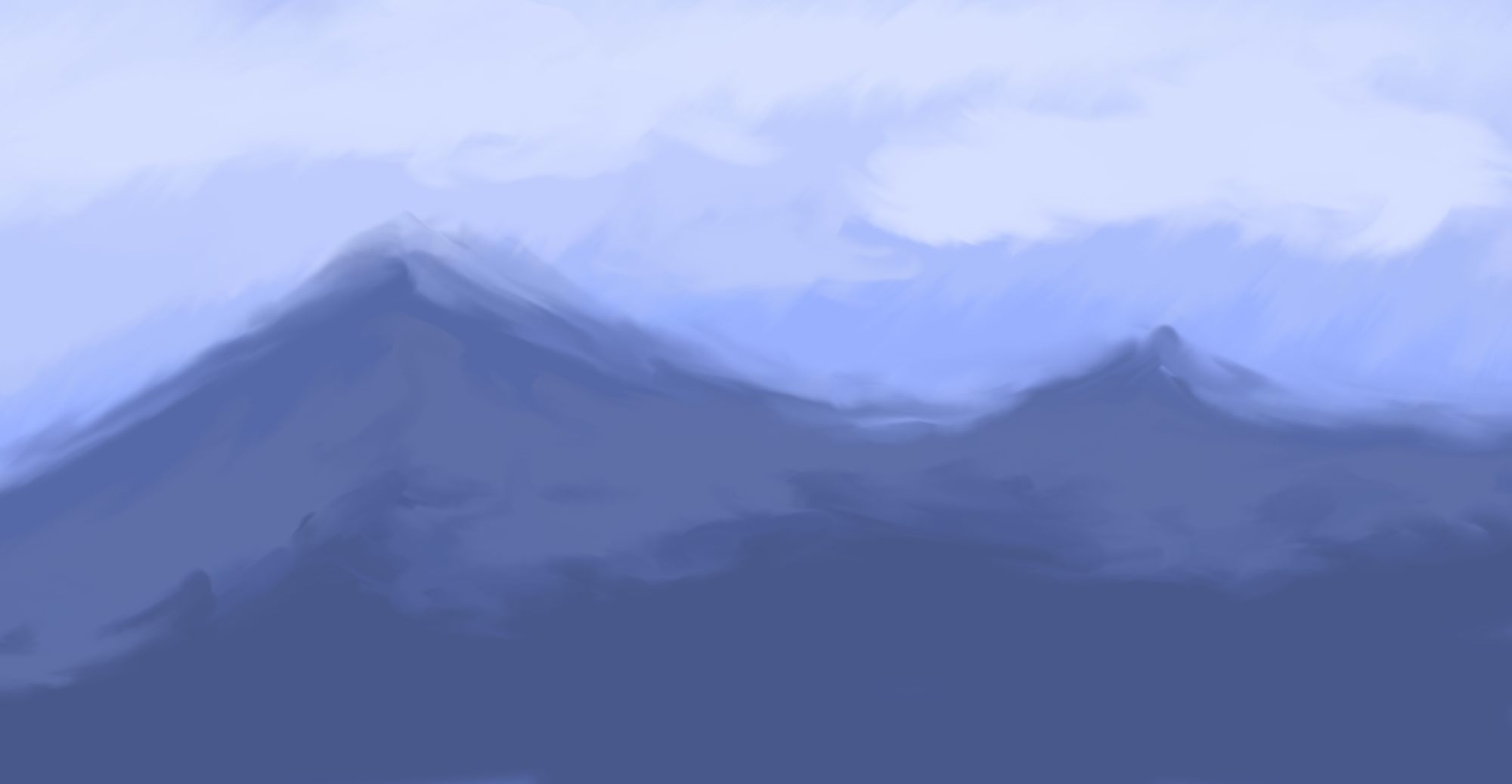 mountains - ibisPaint