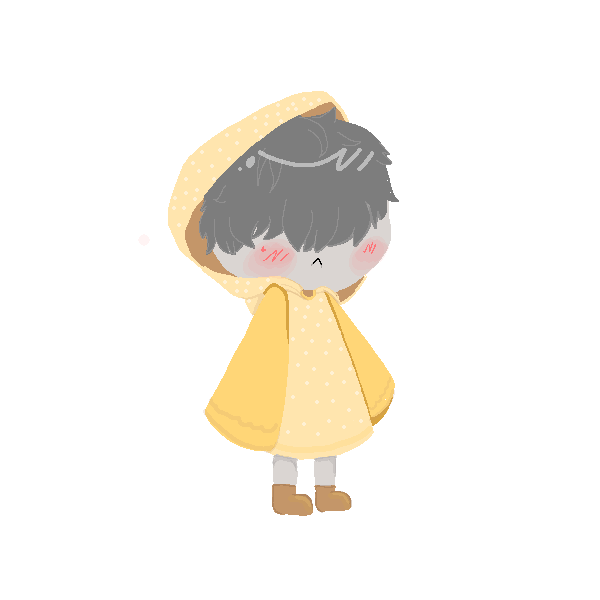 little girl raincoat - ibisPaint