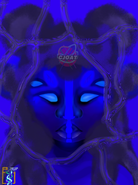 Maiden in Blue - ibisPaint