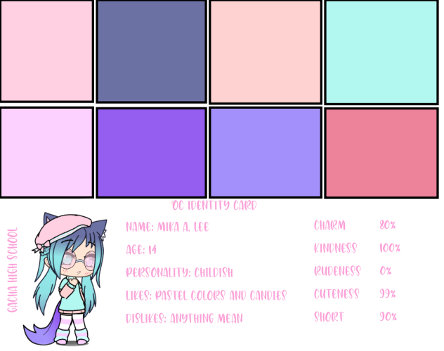 My Oc Identity Card! - ibisPaint
