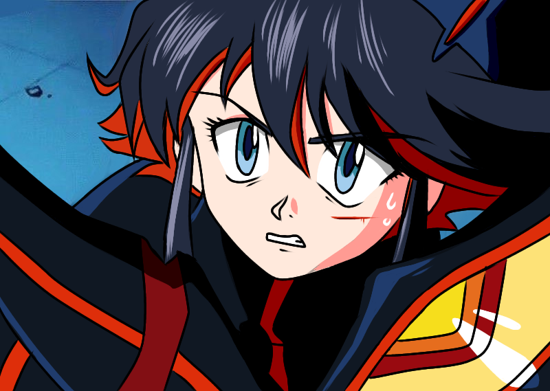 Ryuko Matoi sailor moon redraw challange - ibisPaint