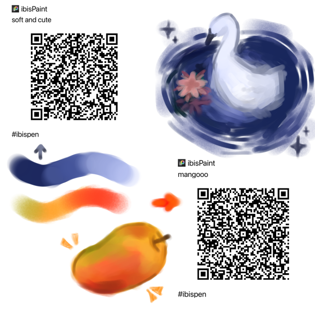 Two cute brushes - ibisPaint