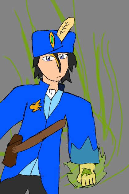 blue mage - ibisPaint