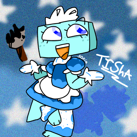 Tisha the Tissue Box - ibisPaint