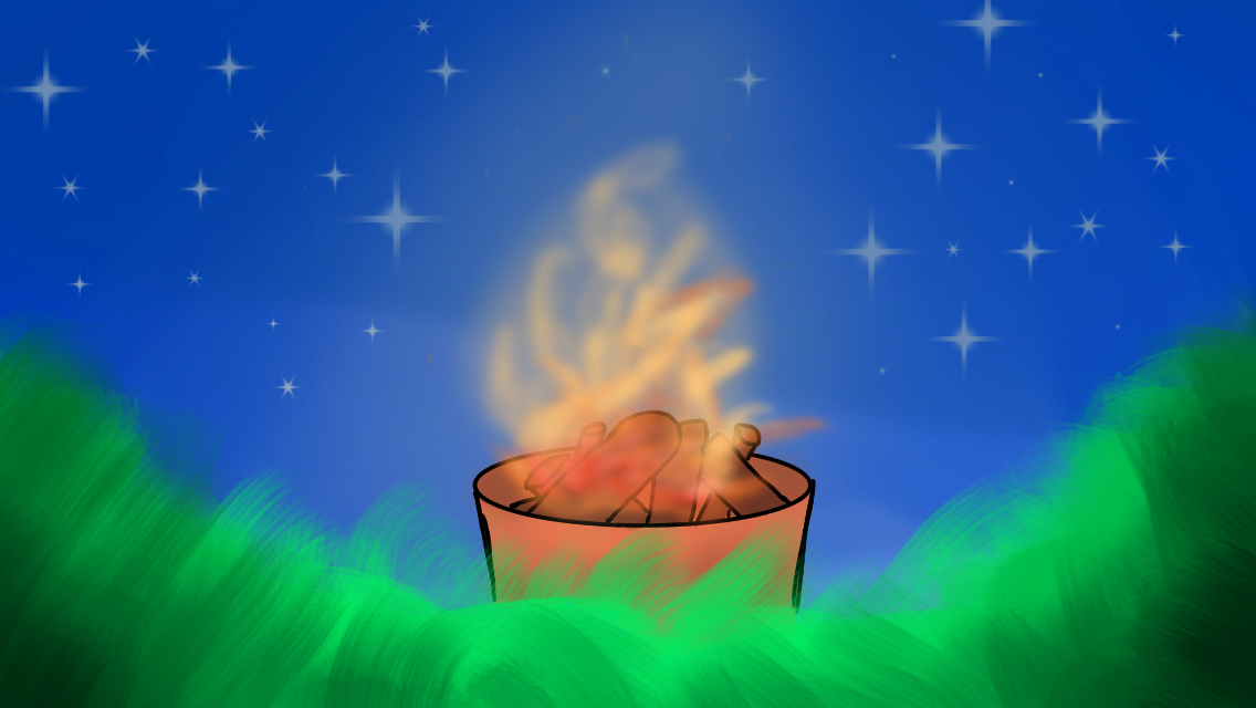 Campfire - ibisPaint