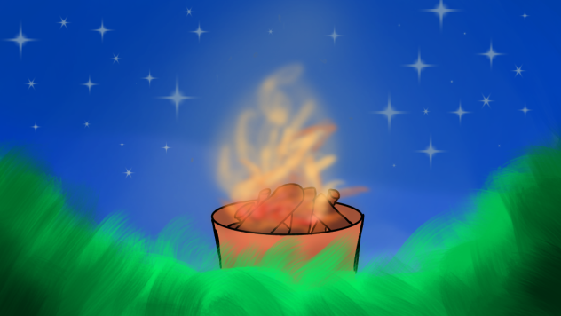 Campfire - ibisPaint