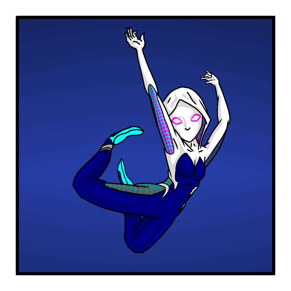 Ghost spider - ibisPaint