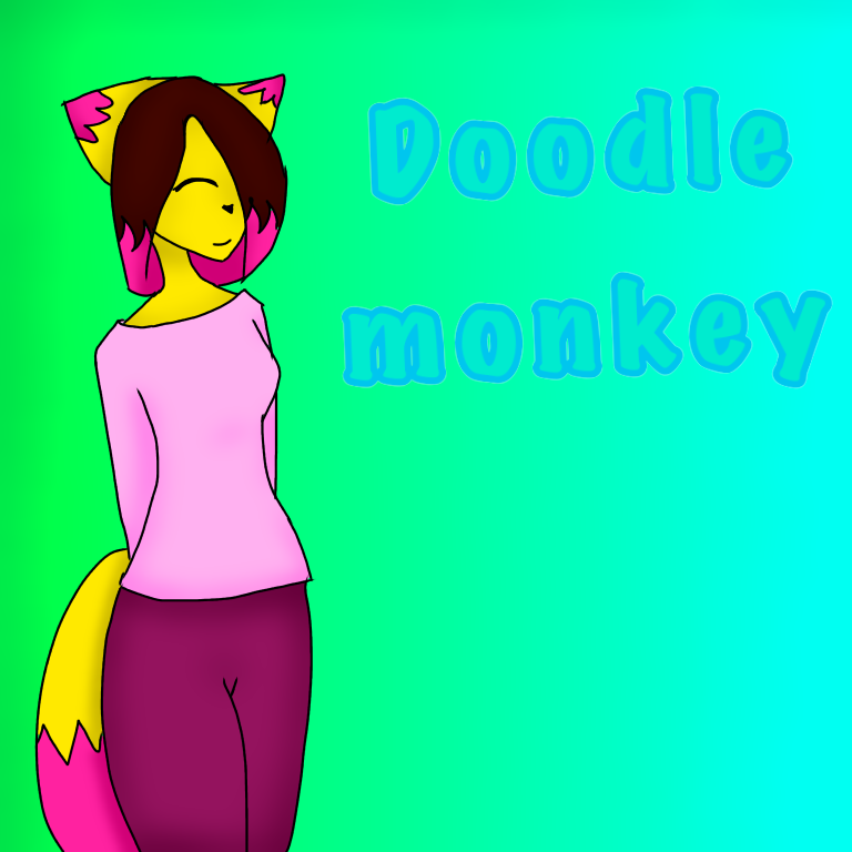 Doodle monkey - ibisPaint