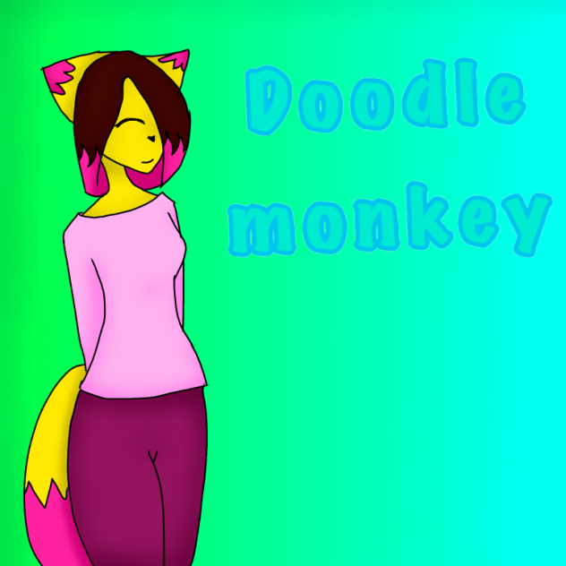 Doodle monkey - ibisPaint