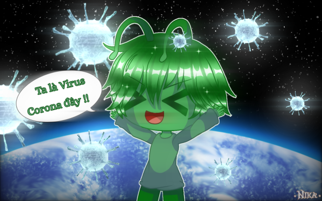 Speededit_•Virus Corona__•Nika•Yashi• - ibisPaint