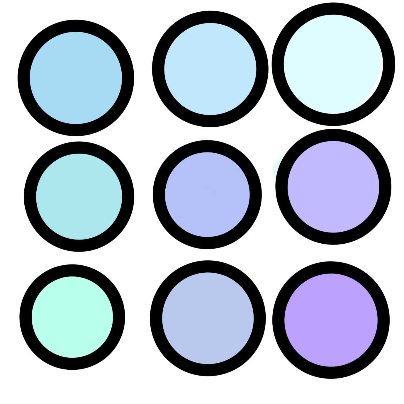 water themed colour palette. - ibisPaint