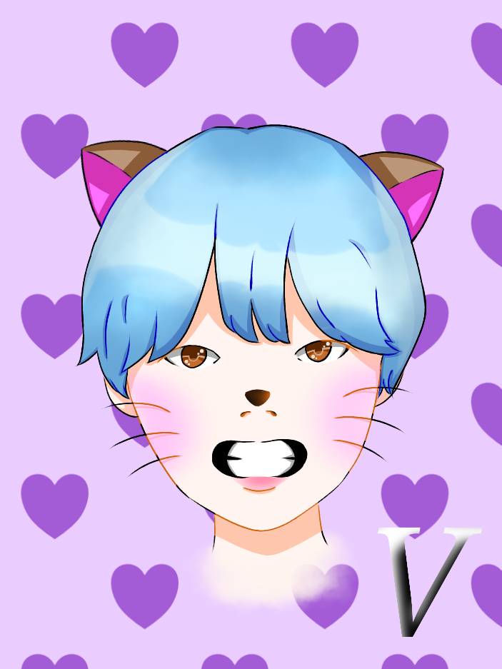 V(BTS) Fan Art - ibisPaint