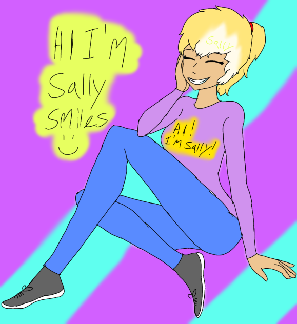 Hi! she is Smiley! - ibisPaint