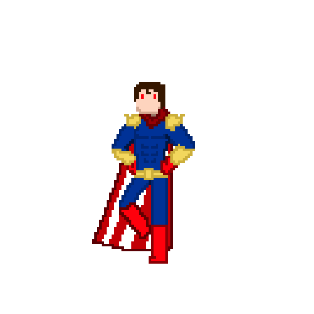 Homelander pixelated - ibisPaint