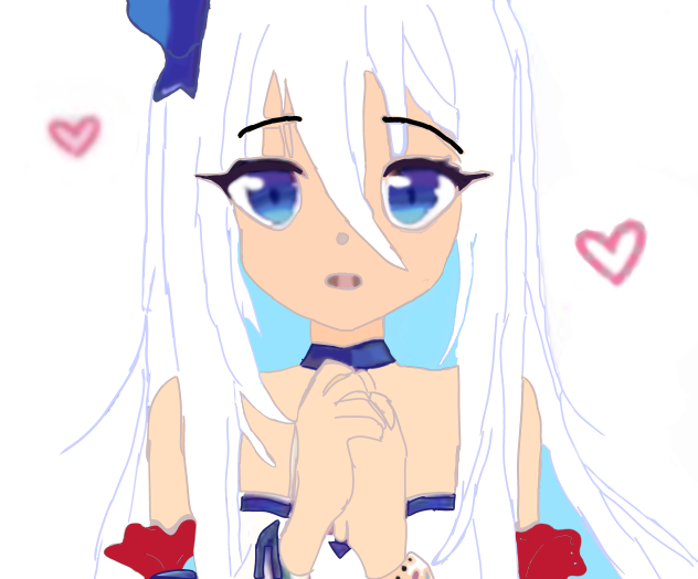 A little girl - ibisPaint