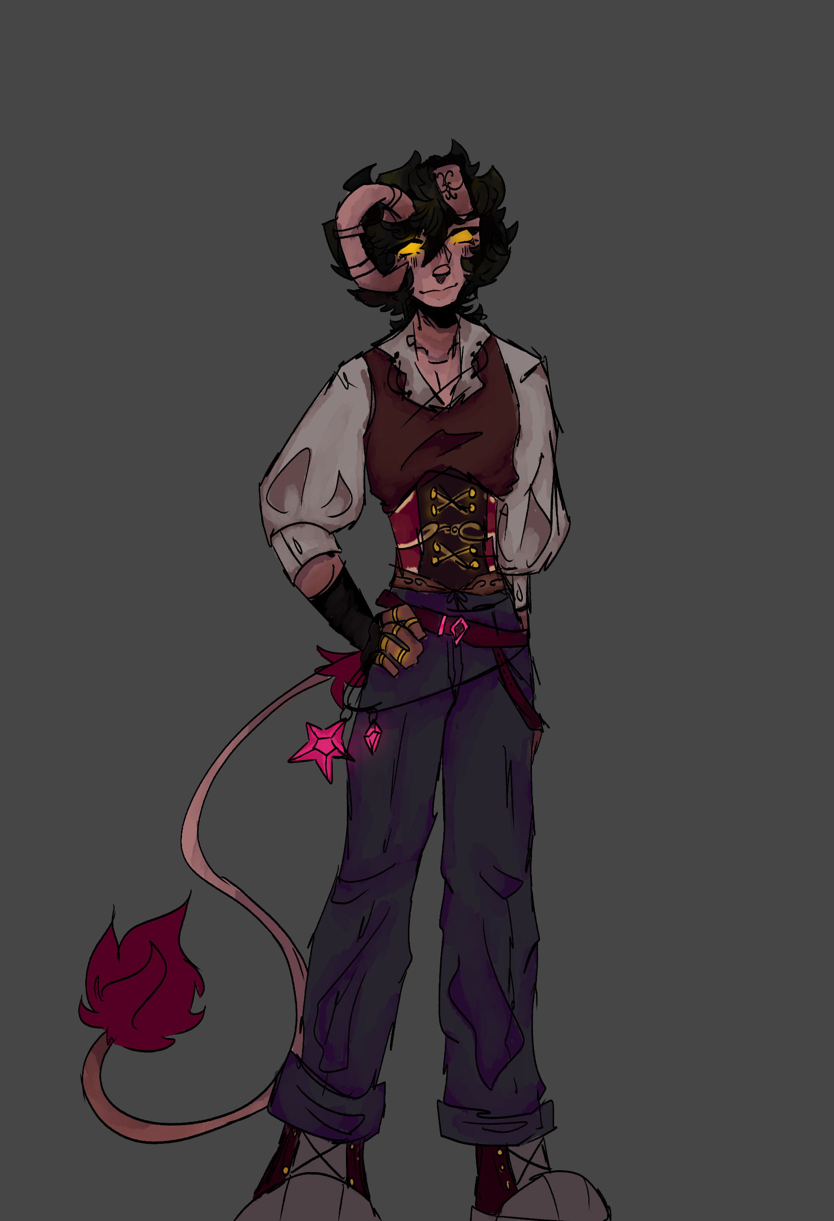 dnd character - ibisPaint