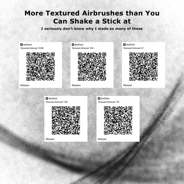 Hunter’s Textured Airbrush Pack - ibisPaint