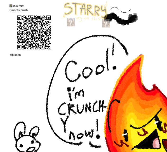 Crunchy brushie ]=33 - ibisPaint