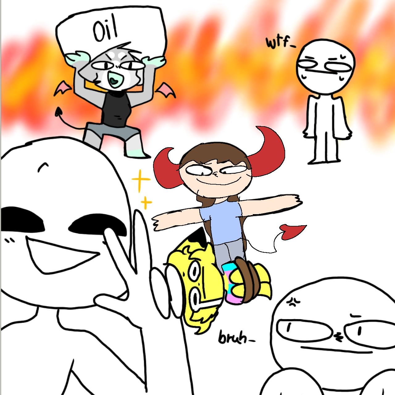 hehe a collab - ibisPaint