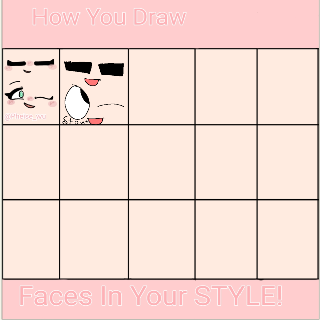 face style collab - ibisPaint