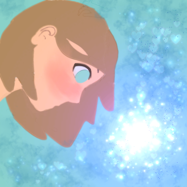 Blue light - ibisPaint