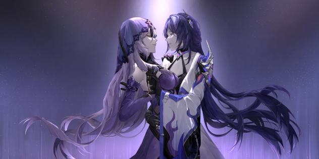 acheron and black swan - ibisPaint