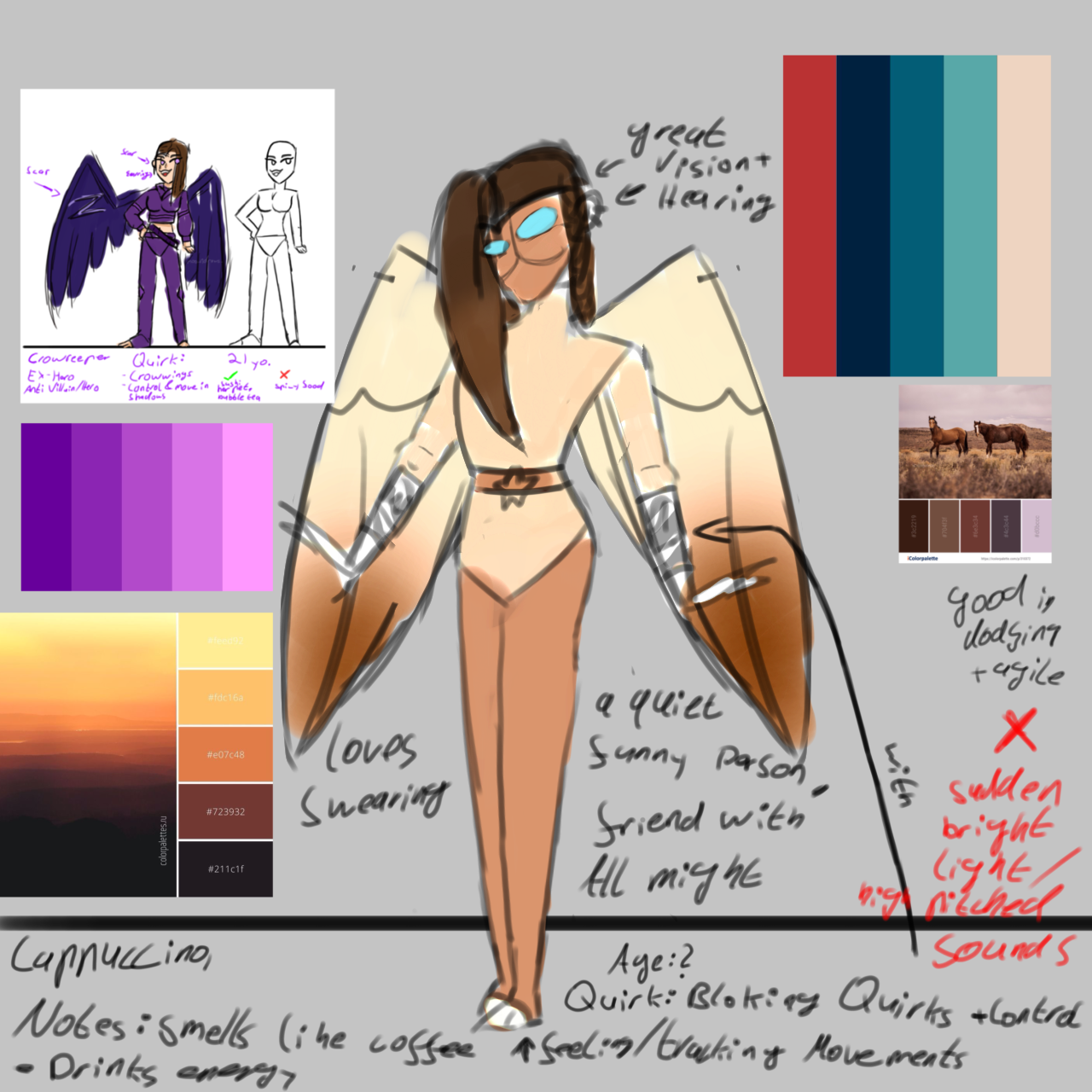 Redesign of my mha Oc - ibisPaint