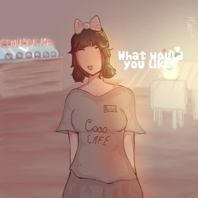 ℂ𝕠𝕔𝕠 ℂ𝕒𝕗𝕖 - ibisPaint