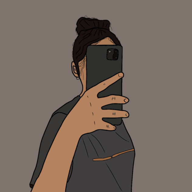 mirror selfie - ibisPaint