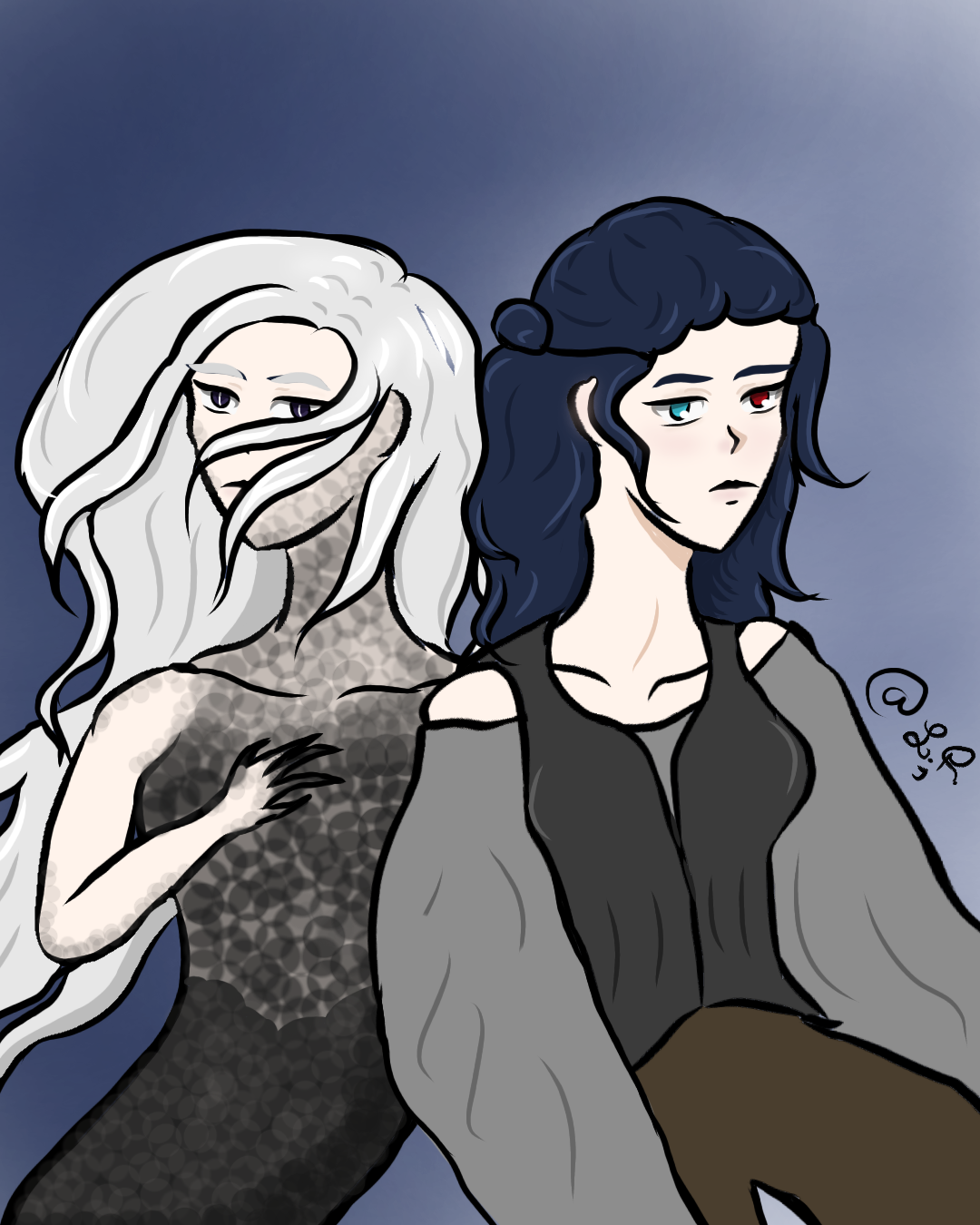 Coronas de sangre y sal - ibisPaint