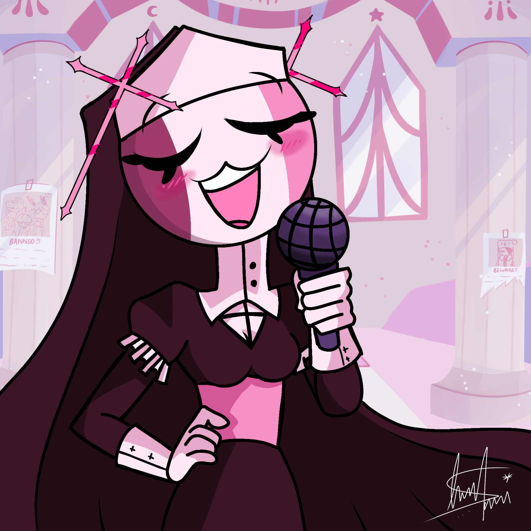 Sarvente -Friday Night Funkin-speedpaint - ibisPaint