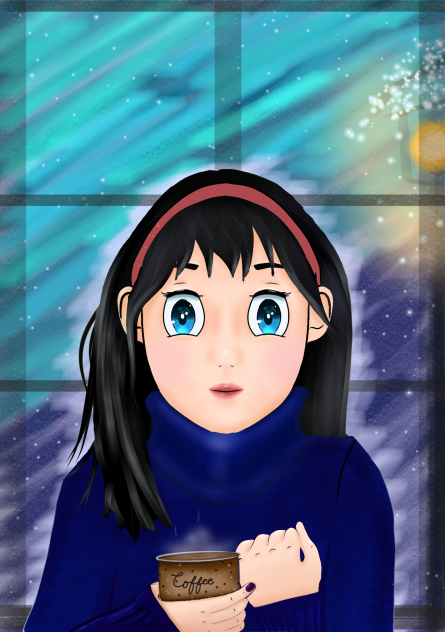 blue in second - ibisPaint