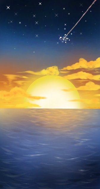 ibispaint x sunset - ibisPaint