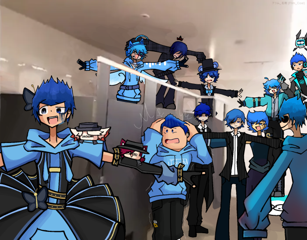 RussoPlays AUs Party - ibisPaint
