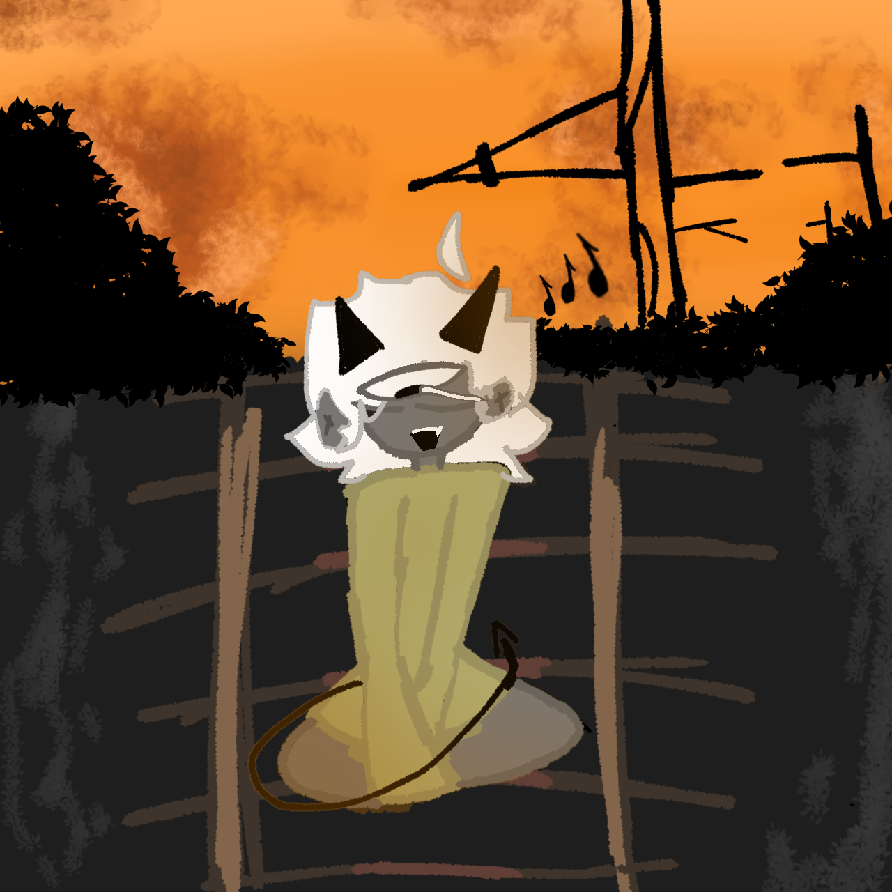 Untitled753- train tracks.. - ibisPaint