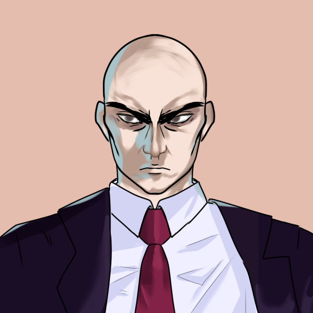 Agent 47 😠 - ibisPaint