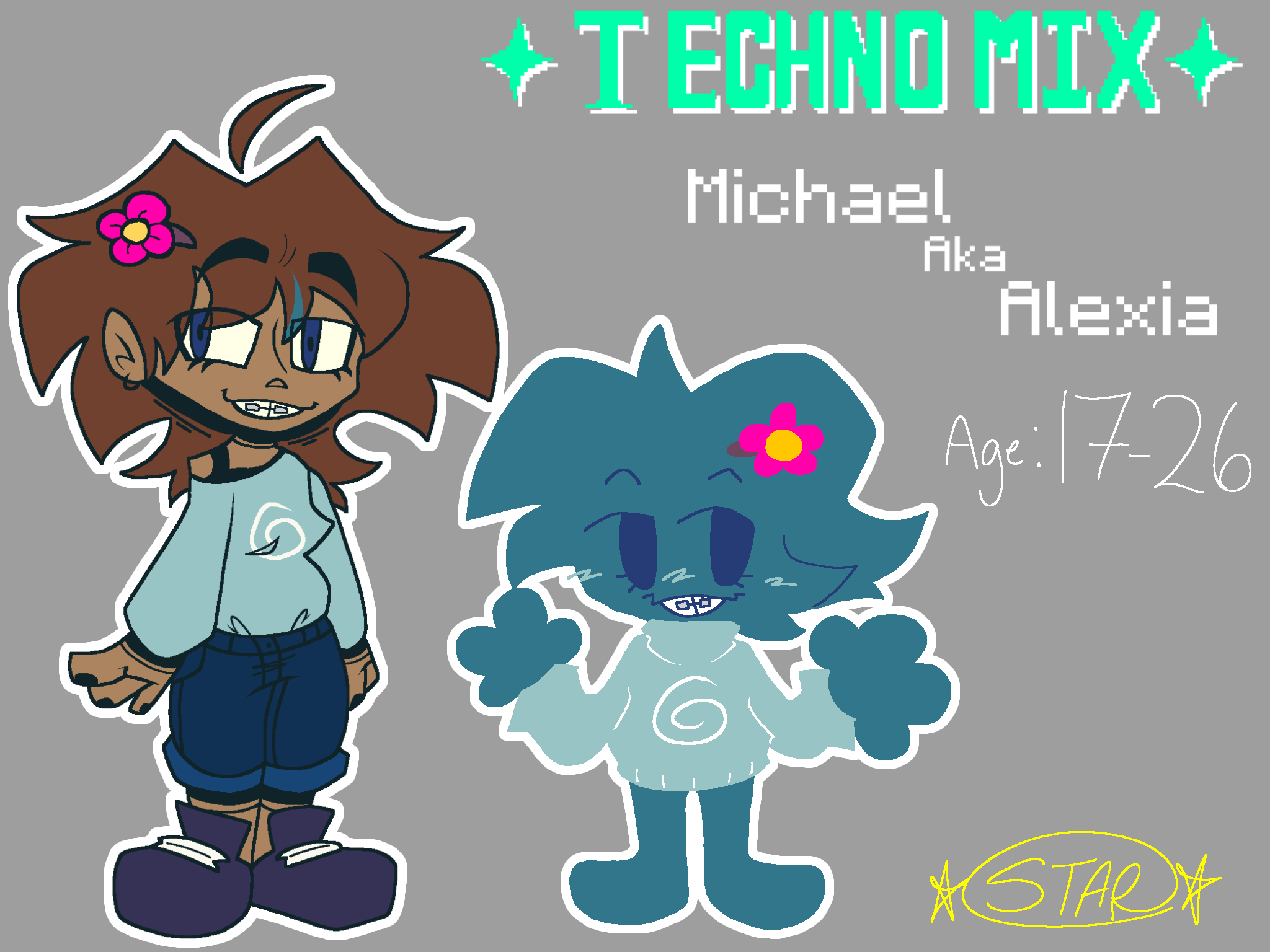Techno mix “Michael” Alexia - ibisPaint