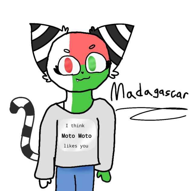 Madagascar - Countryhumans - ibisPaint
