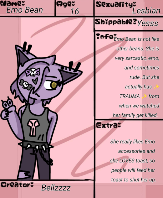 Emo Bean - ibisPaint