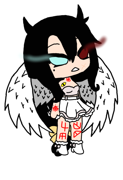 O poder dos dois lados - ibisPaint