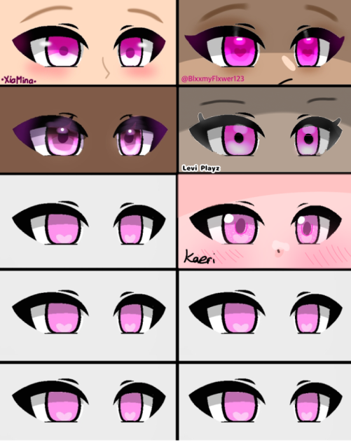 Collab pink eyes - ibisPaint