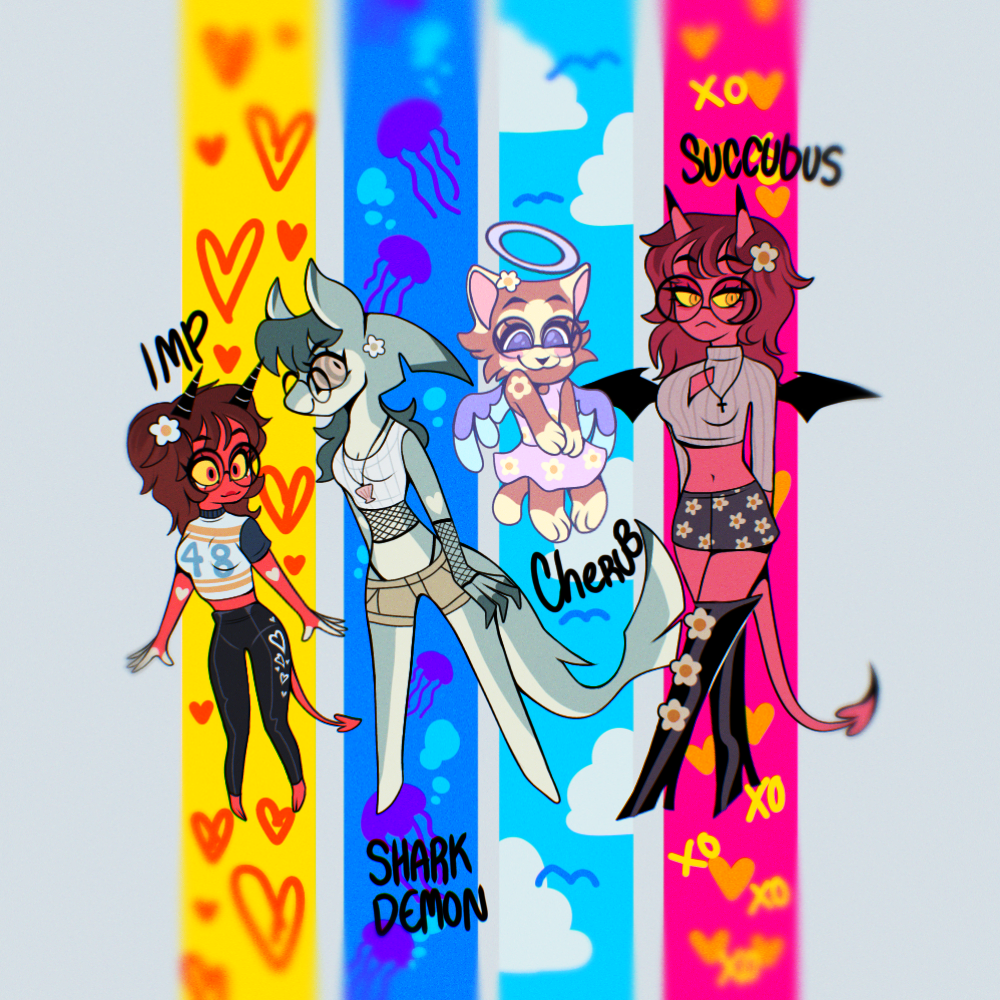 ME AS HELLUVA BOSS CHARACTERS - ibisPaint