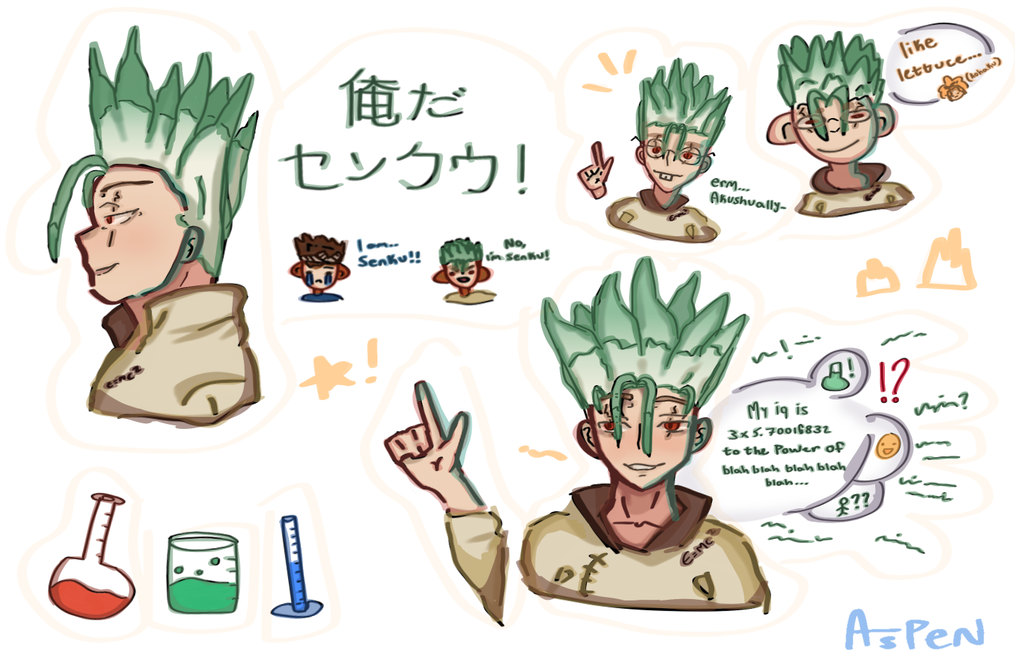 SENKU ☝️🤓 - ibisPaint