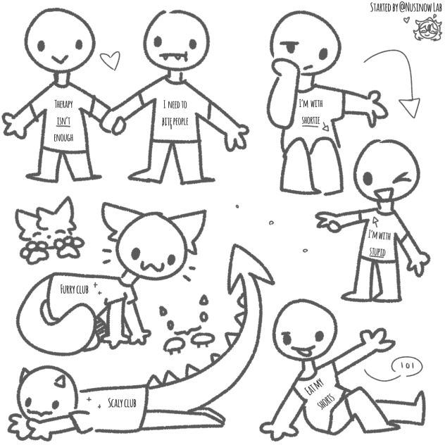 Small people day 1, Collab! - ibisPaint